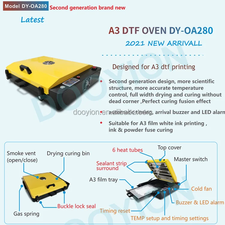 Dtf A3 60cm A1 A2 A3+ A4 Pet Film Sheet Curing Oven 30cm 13 19 Inch ...