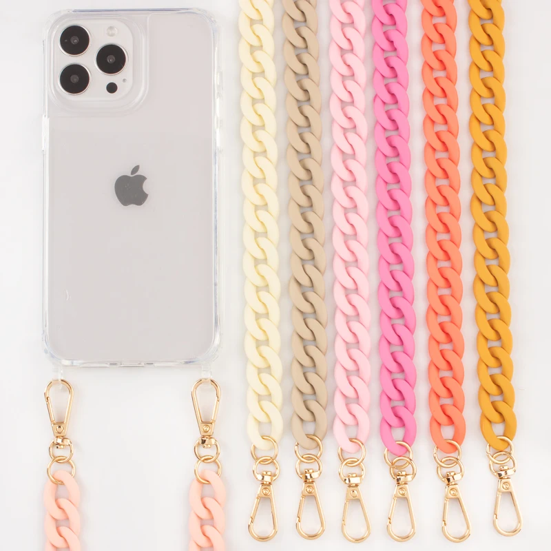 Hot Selling Creative Handmade Acrylic Phone Chain Crossbody Mobile ...