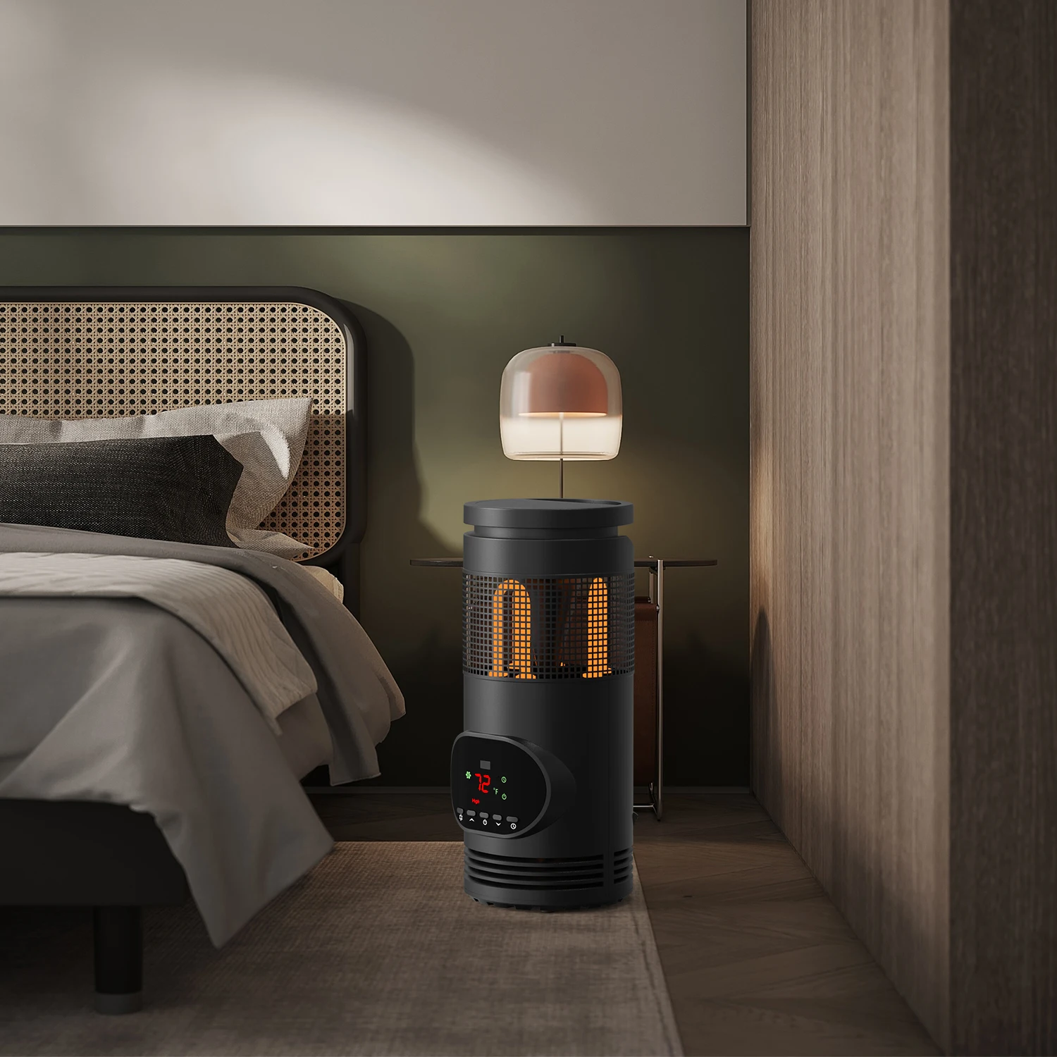 Cheap Ptc Ceramic Infrared Overheat Protection Portable Elektro Heating Warm Oscillating Tower ...