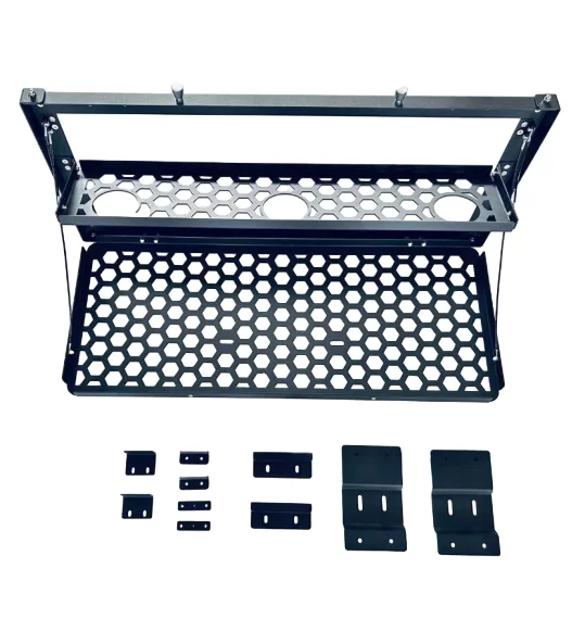 high performance 4x4 Tailgate Table Rear Foldable Storage Rack Luggage ...