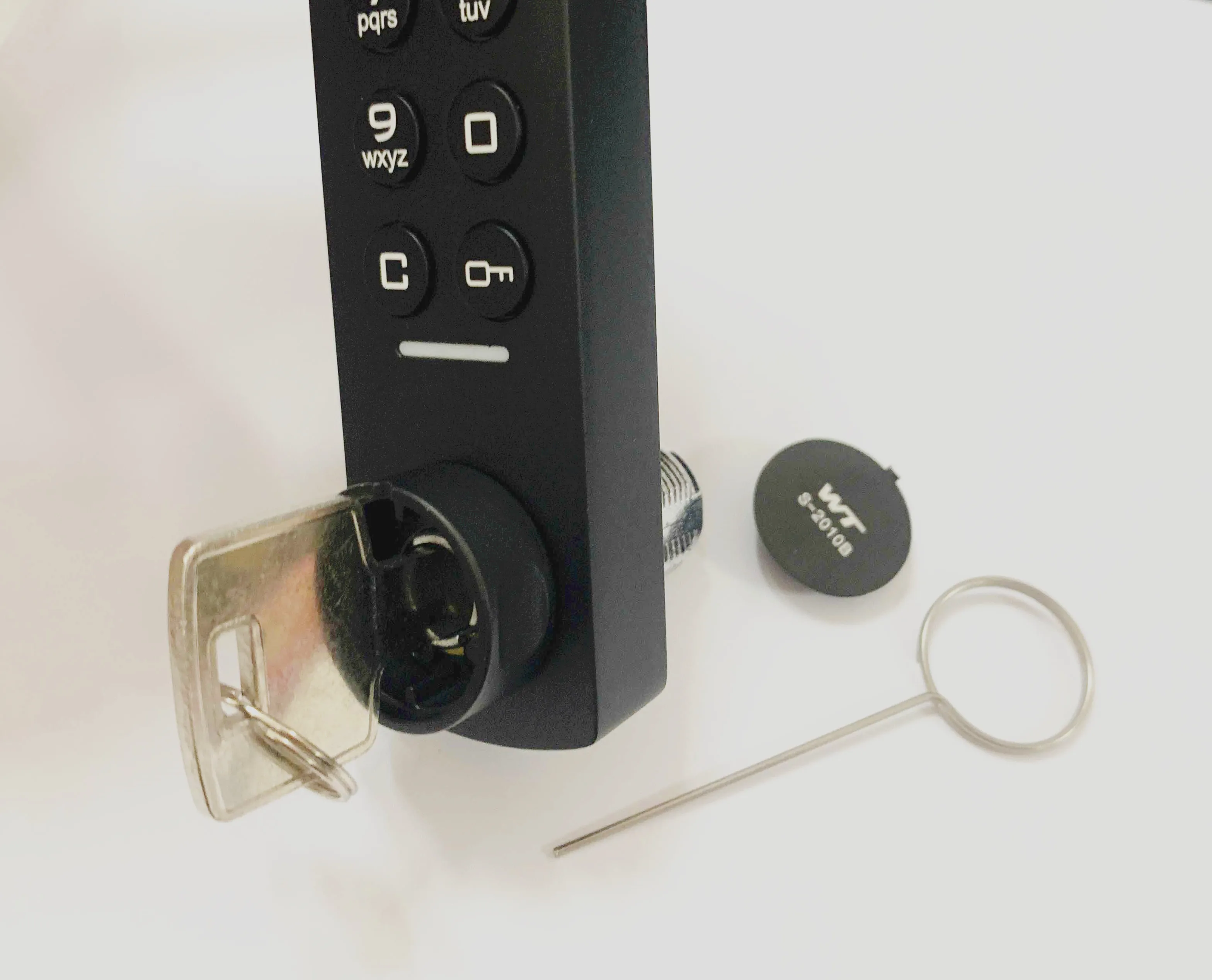S-2010b-00a0 Digital Cabinet Cam Locker Lock With Press Button Black ...