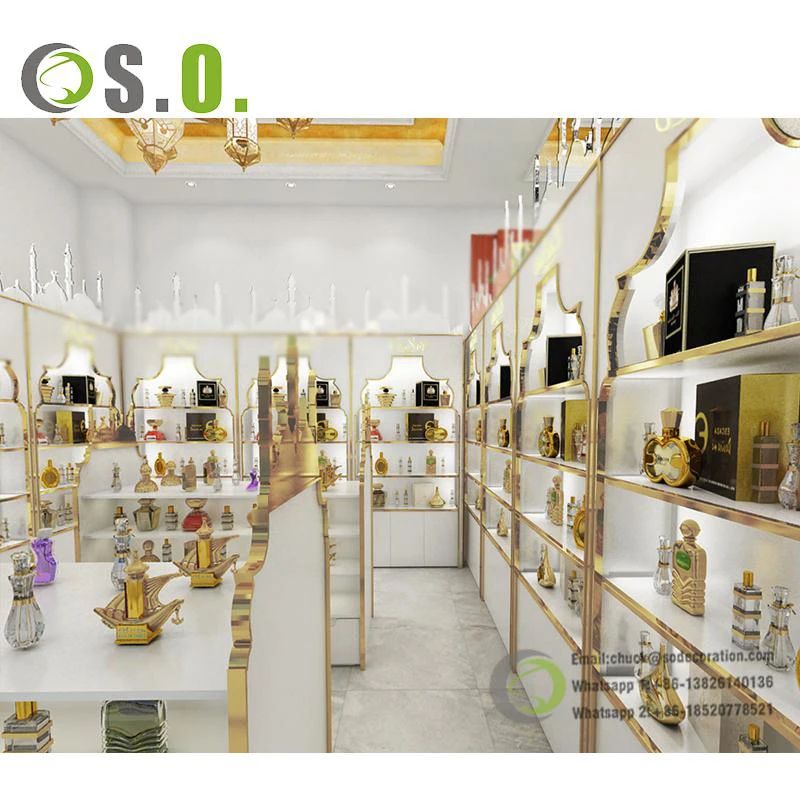 Custom Unique Perfume Shop Interior Design Decoration for Makeup Store ...