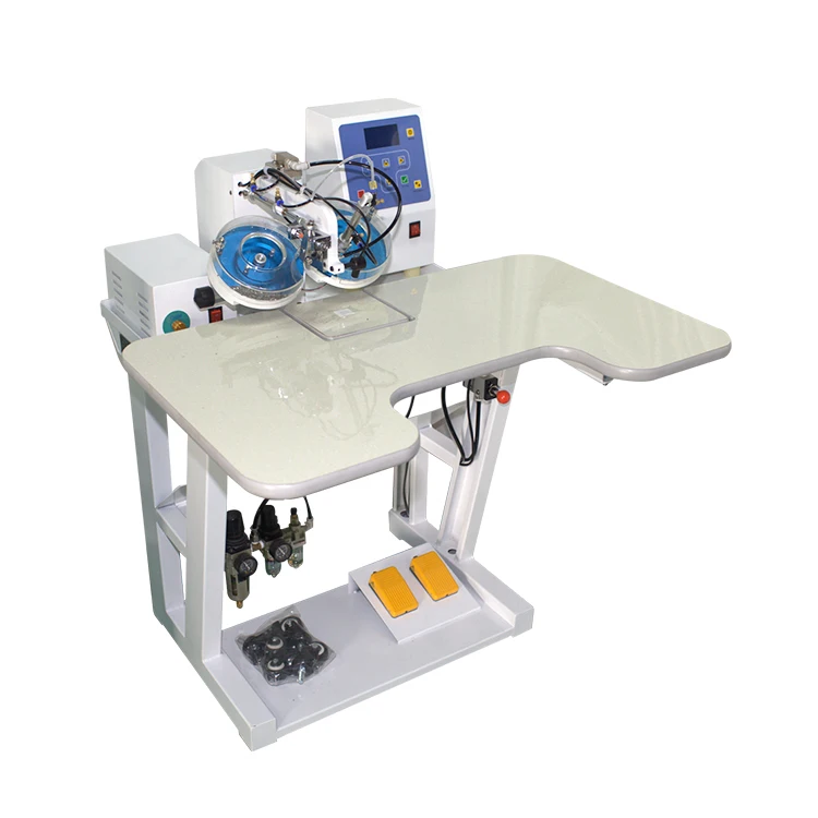 Automatic ultrasonic hot fix rhinestone setting machine for garments ...