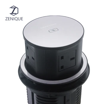 Kitchen Tabletop Recessed Sockets Office Conference Furniture Table Pop ...