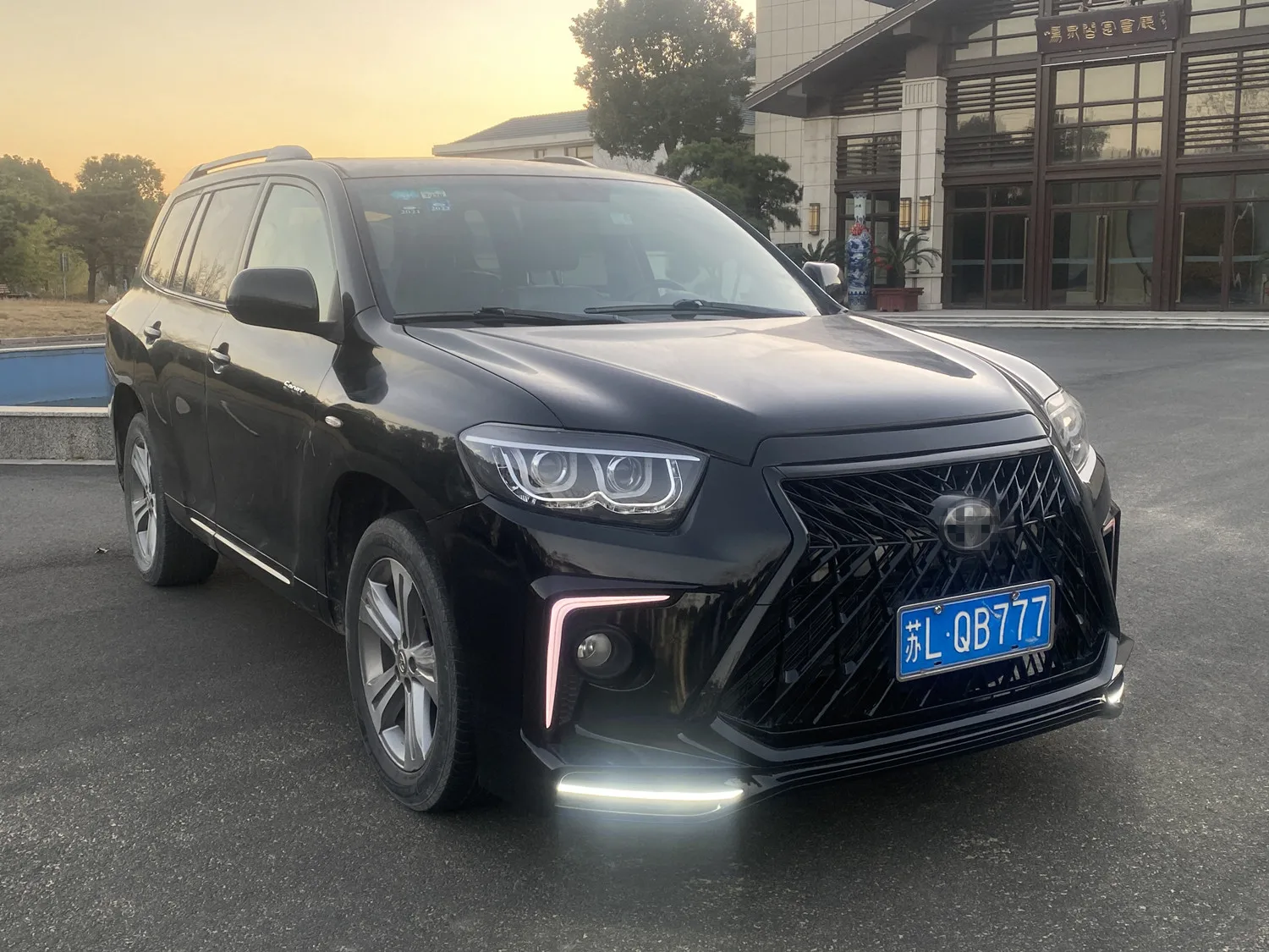 Automotive Parts Upgrade Kit Body Kit Fit For Toyota Highlander 2009 ...