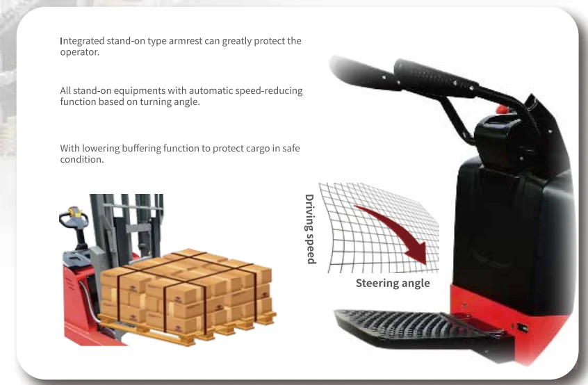 Battery Operated Electric Pallet Stacker - High Efficiency