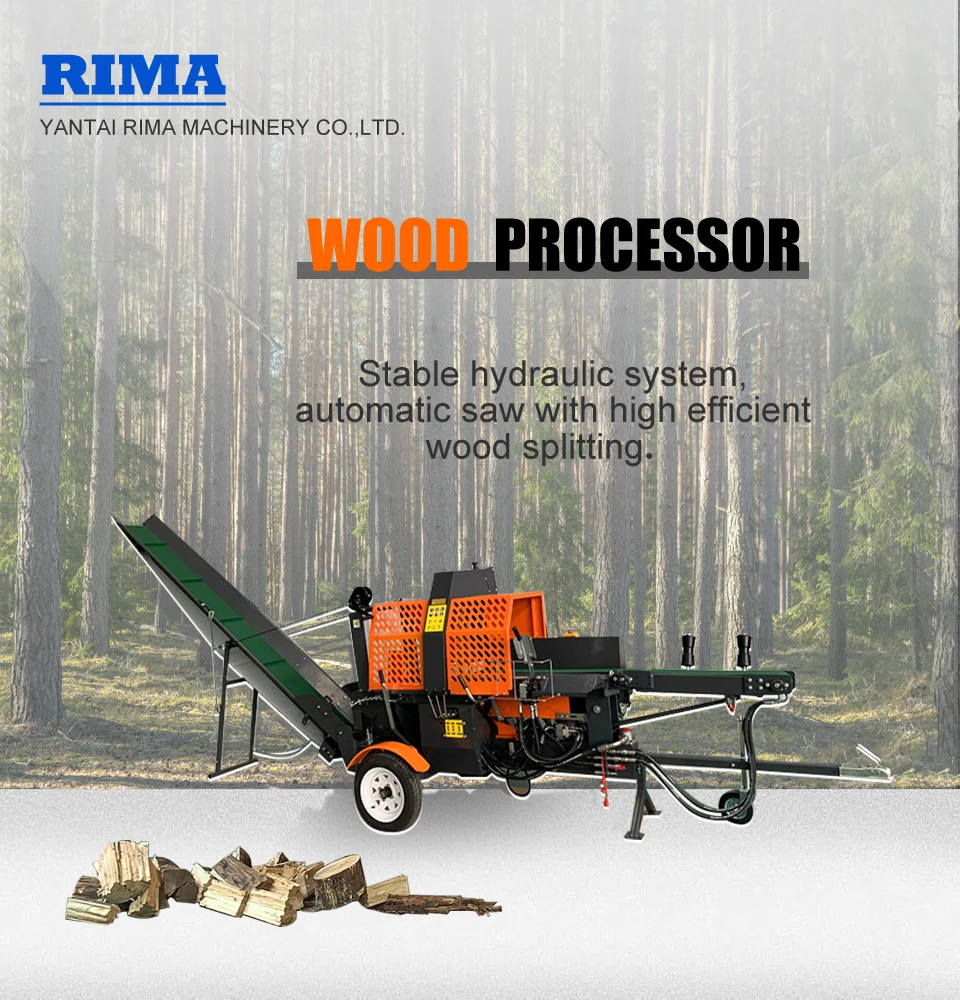 20ton Hydraulic Wood Log Splitter Log Cutter Cheap Large Firewood ...