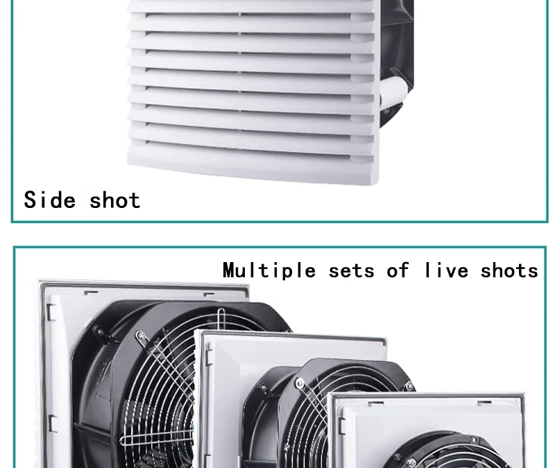 Cabinet Air Exhaust Cooling Fan And Dust Filter Grill Unit Ip54 - Buy ...
