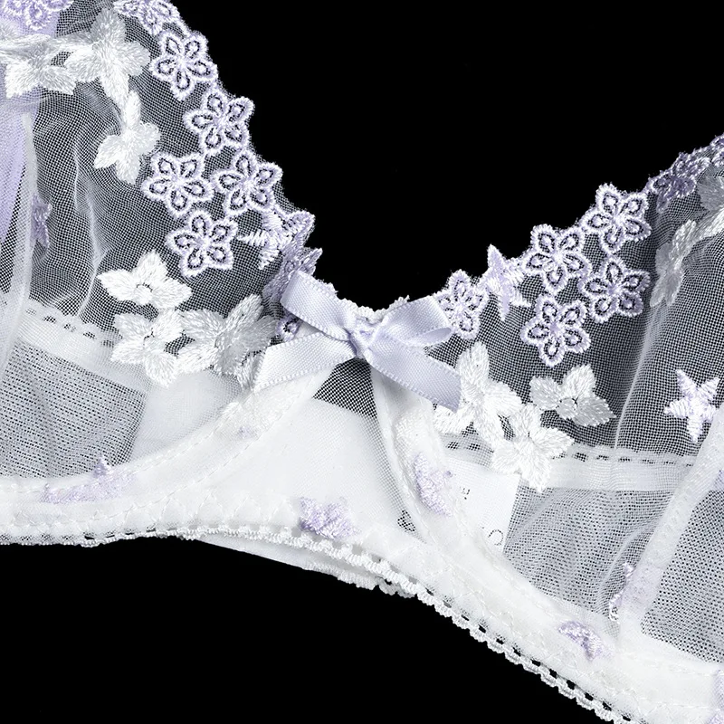 Intimo Sexy Donna - Deep Love Lingerie with Embroidered Mesh