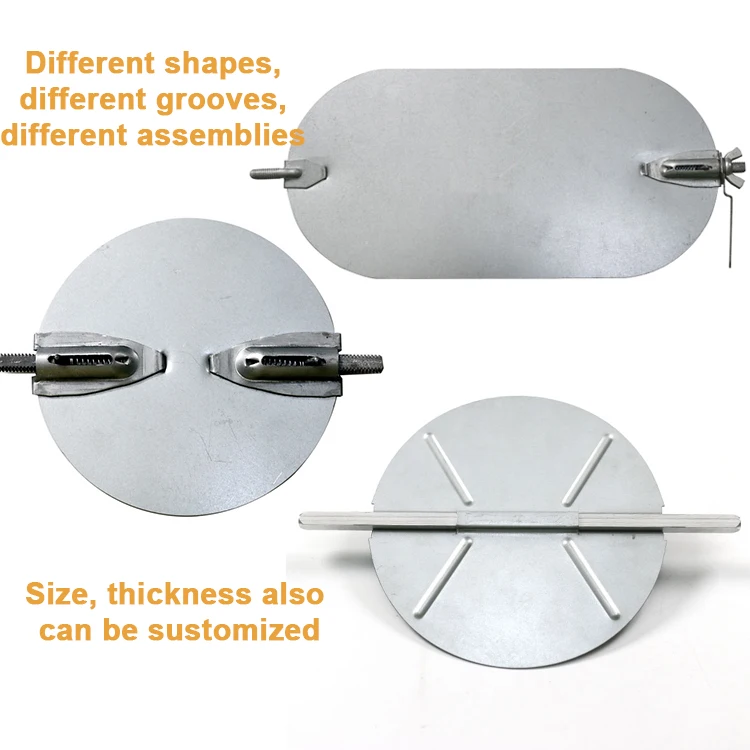 Residential Duct Galvanized Steel Damper Clip for HVAC