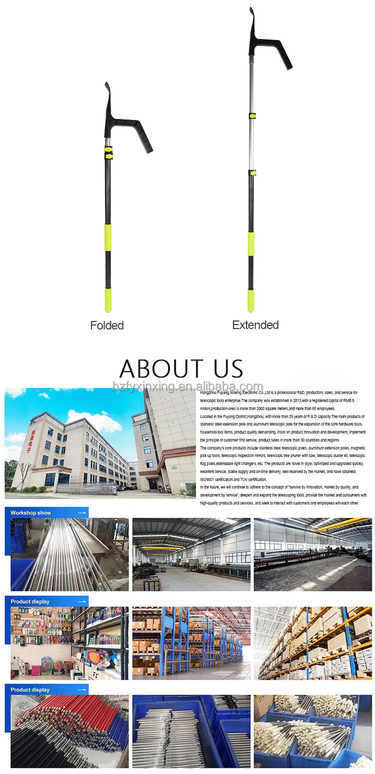 Efficient Roof Gutter Cleaning Tools by XINXING Telescopic