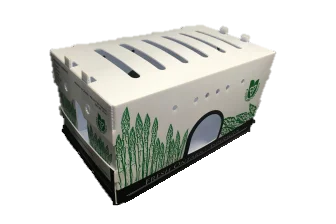 PP Corrugated Plastic BOX Corflute correx Okra Box for Agriculture ...