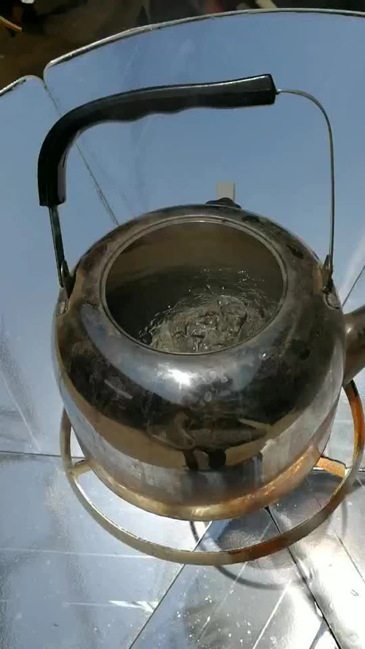 Parabolic Solar Cooker - Sustainable, Low Cost Cooking