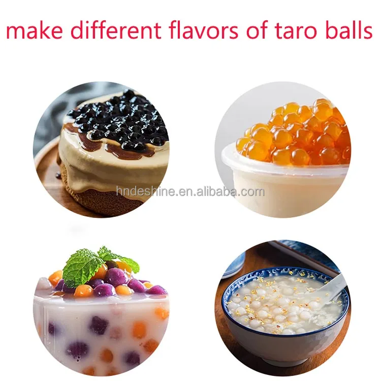 Bubble Tea Equipment Tapioca Pearl Ball Machine Commercial Tapioca ...