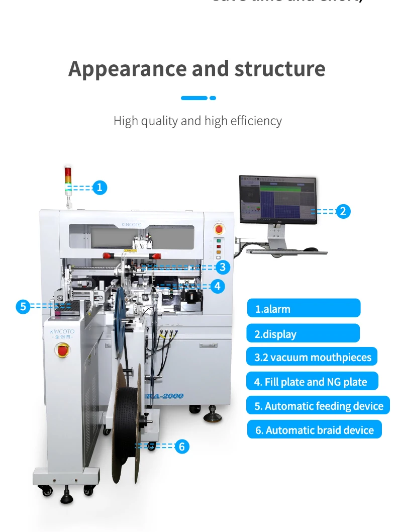 Automatic High Quality 8 Programming Stations Ic Programming Machine ...