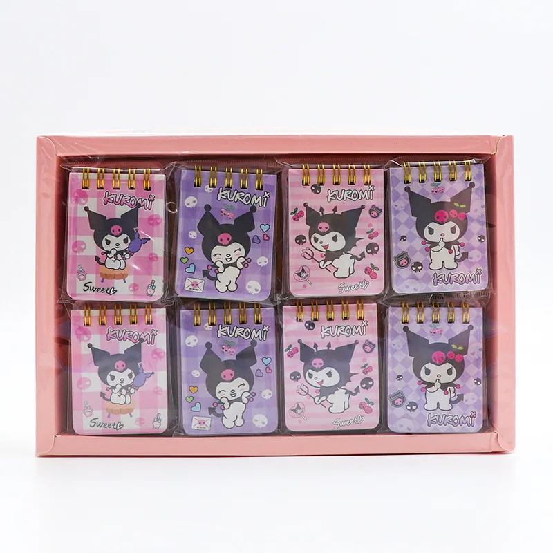 San-rio Kuromi Mymelody Cinnamoroll Pochacco Notebook Frosted Color ...