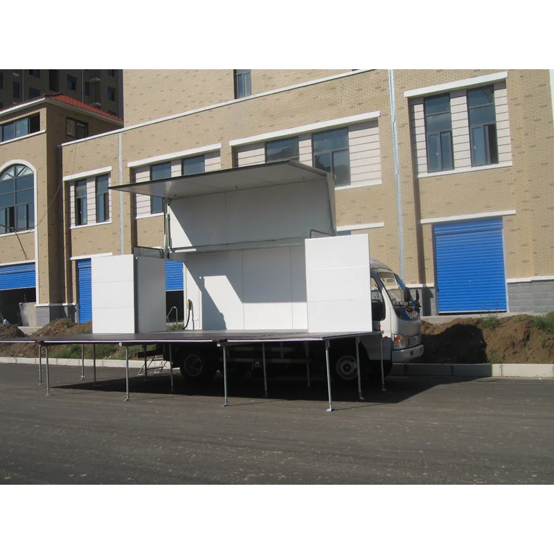 Mobile Showroom Trailer - Truckmobile with LED Advertising