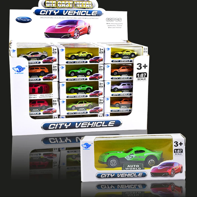 New Design Metal Car Model Kids Multiple Styles Mini Die Cast Car Toy ...