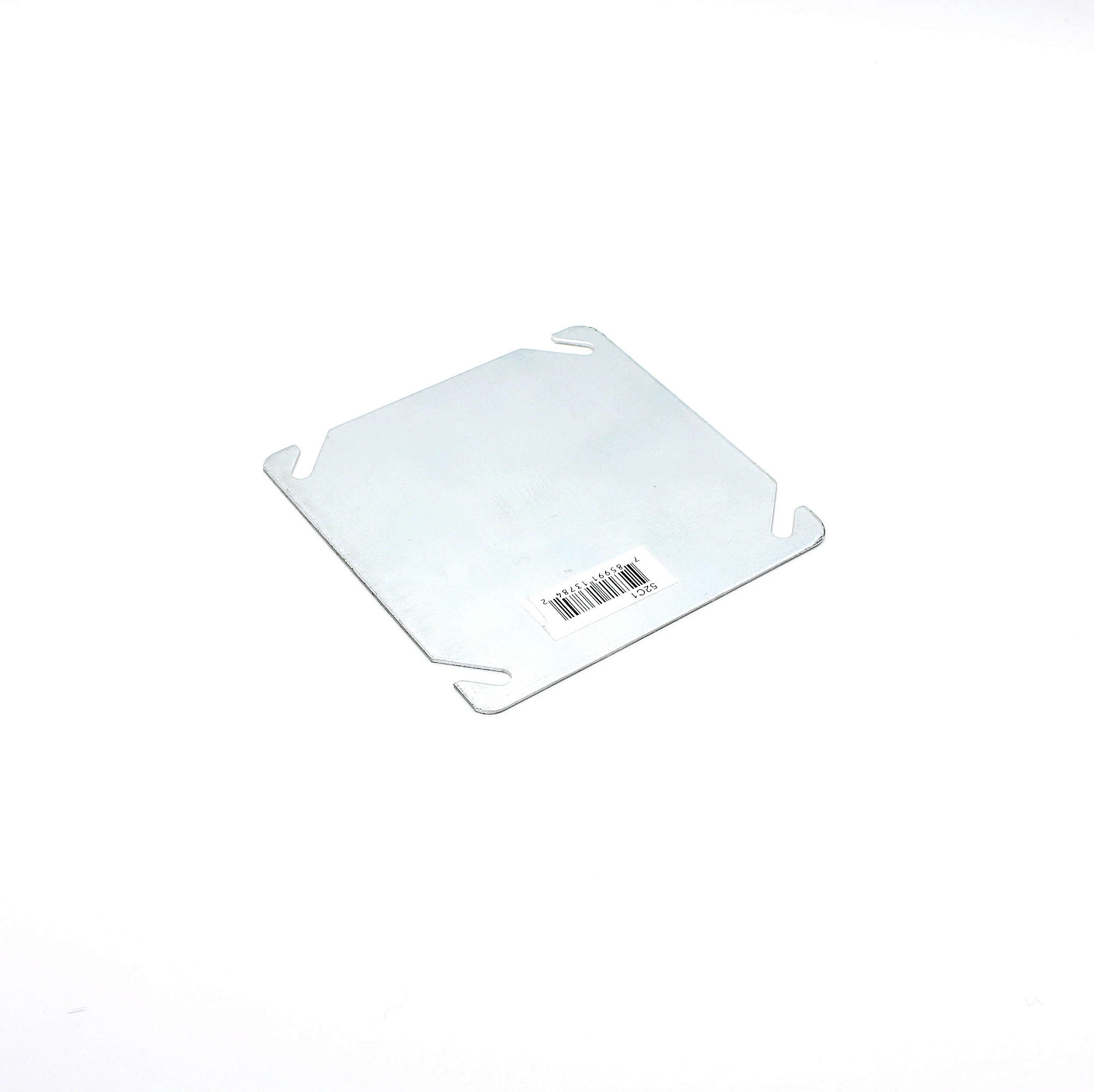 High Quality Electrical Steel Switch Box Cover Flat With 3/4" Knockout ...