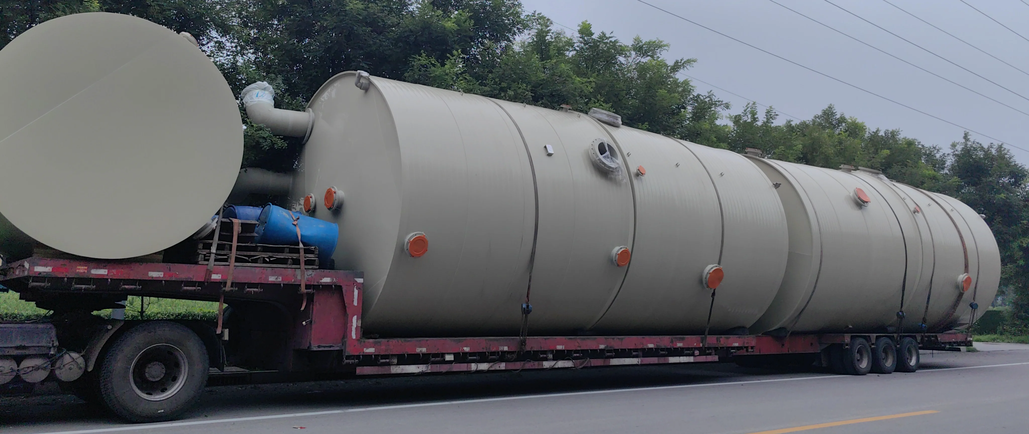 Custom Logo Anti-Corrosion Insulation - 100m³ Storage Tank