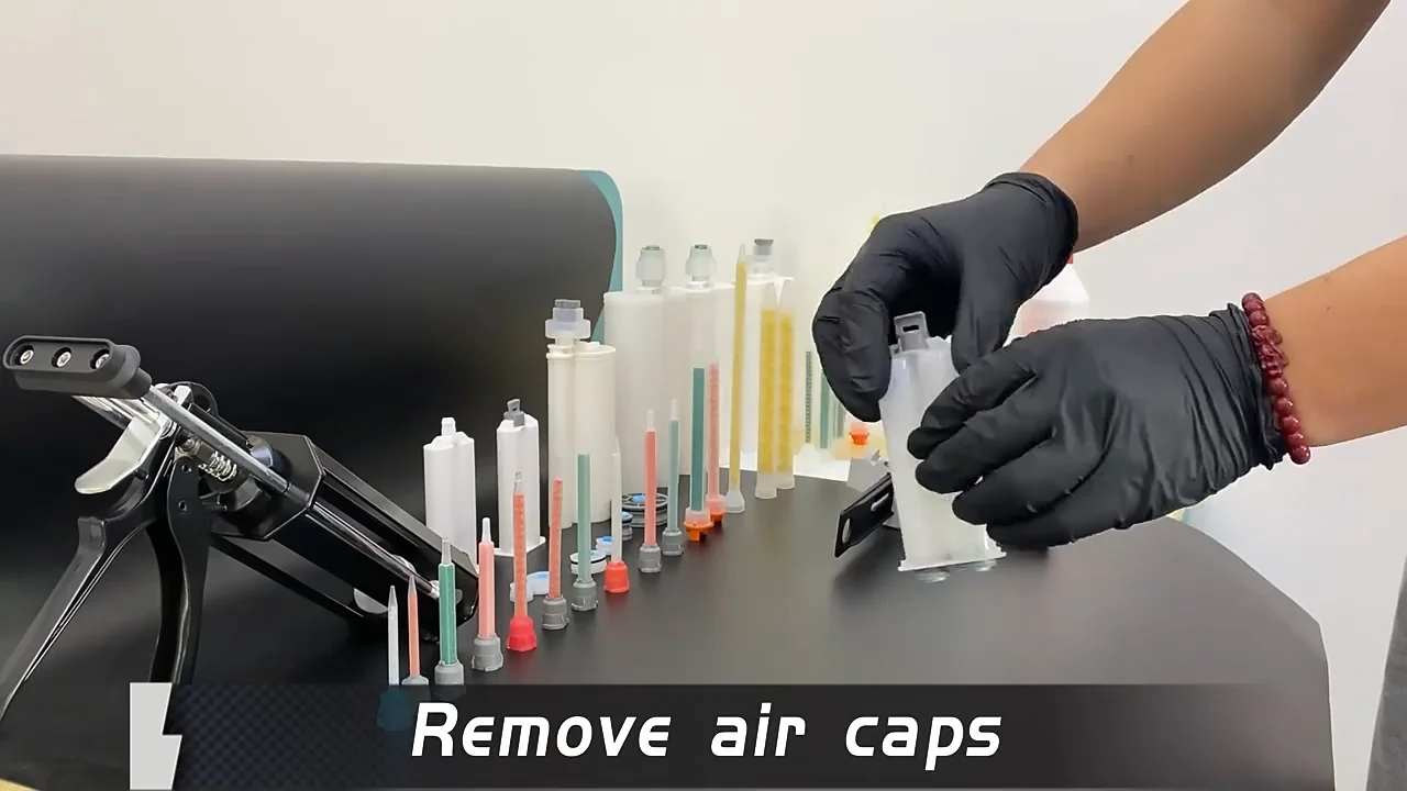 F-b5011 Side Caulking Two Component Sealant Glue 2-component Adhesive Double Dual Tube Ab Epoxy ...