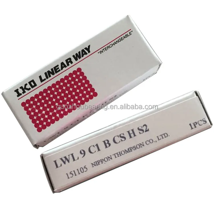 Japan Iko Linear Motion Rolling Linear Guide Block Lwl9 Lwl9bcs Lwl9c1bcshs2 Linear Way - Buy ...