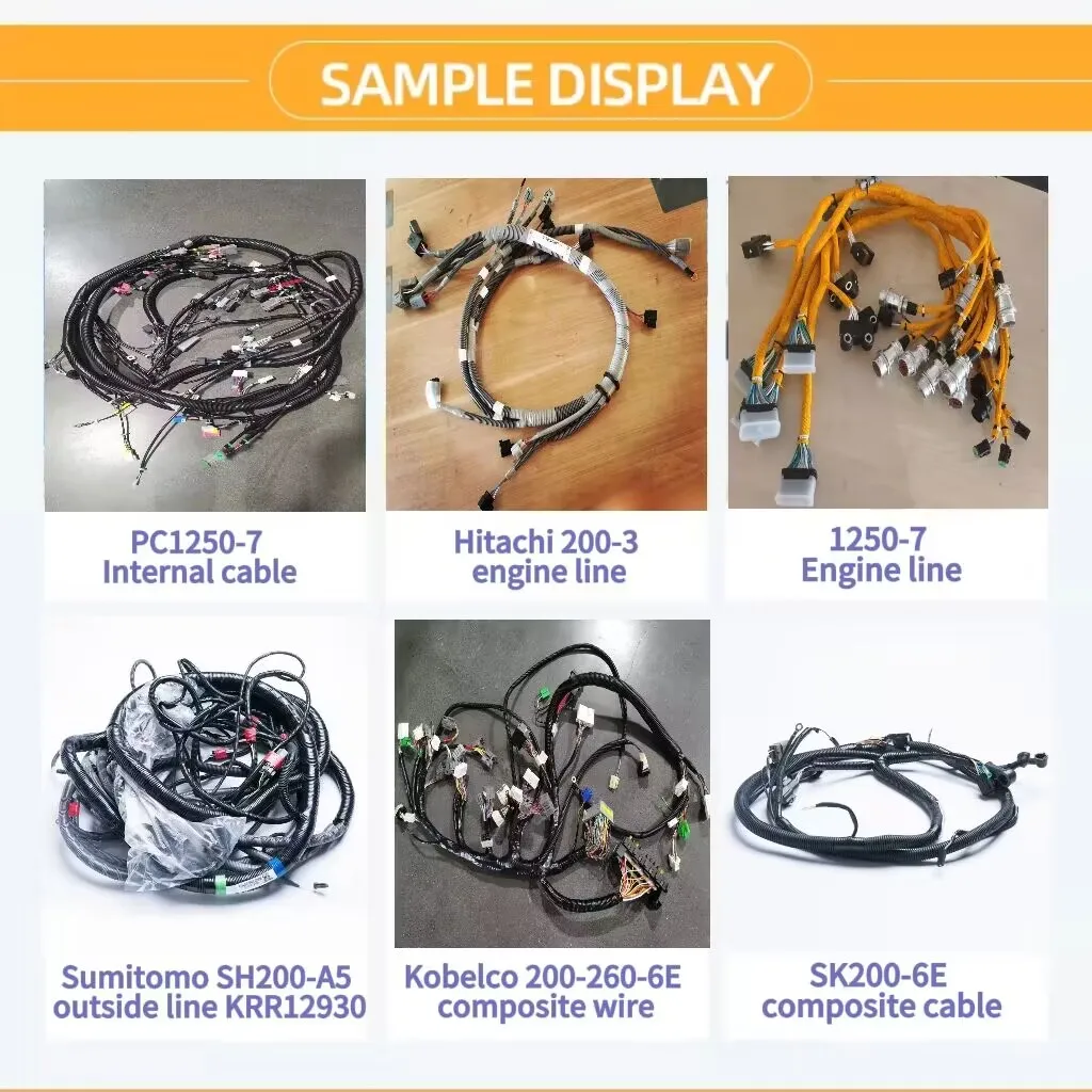 306-8797 Excavator Chassis Harness E336D Excavator Spare Parts for Cat ...