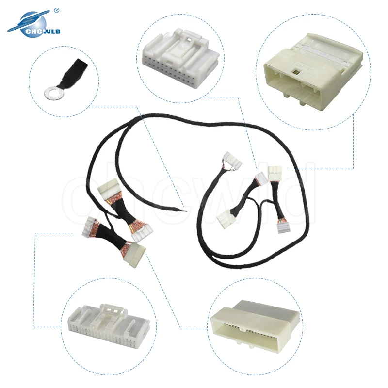 24 Pin Female Connector Mg654102 for Auto Radio Car Stereo