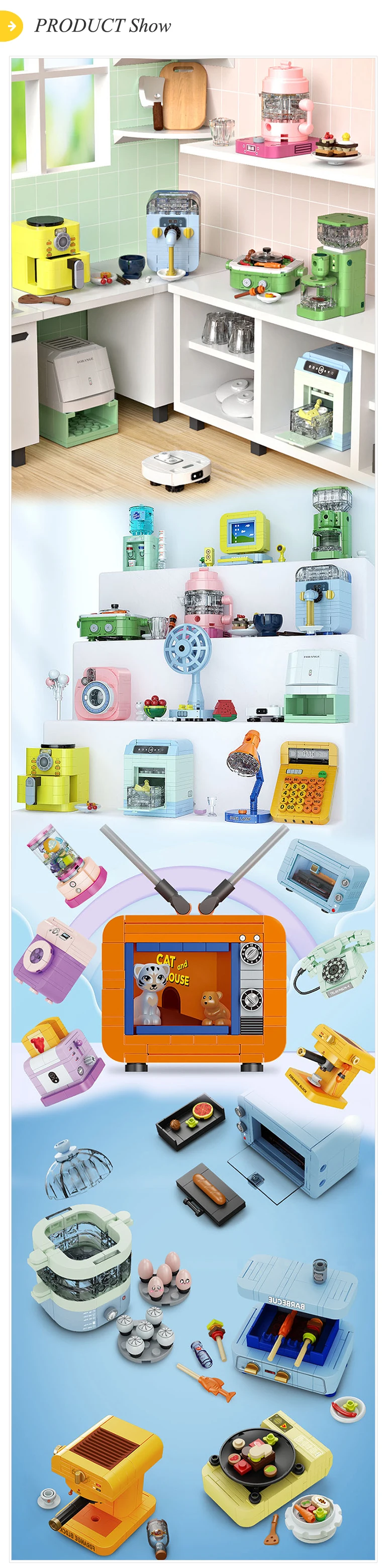 Mini Model Blocks - Intelligent Building Bricks for All Ages