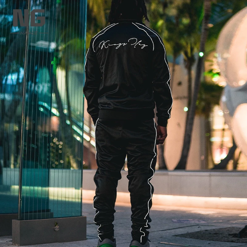 Shop High Quality Reflective Tracksuits for Men Wholesale