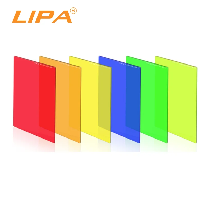 Factory Oem Special Effect Filter 150*150mm Square Color Filter With ...