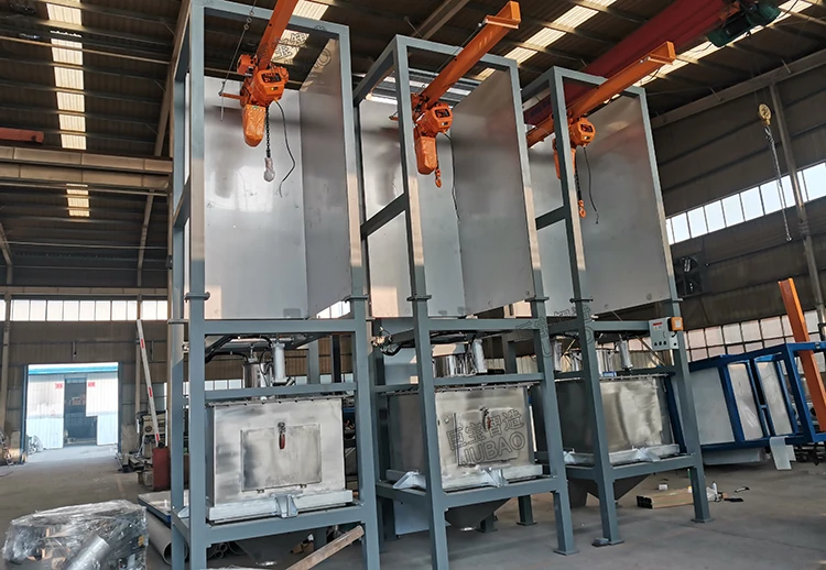 Large Processing Capacity Bulk Bag Unpacking Machine Stainless Steel ...