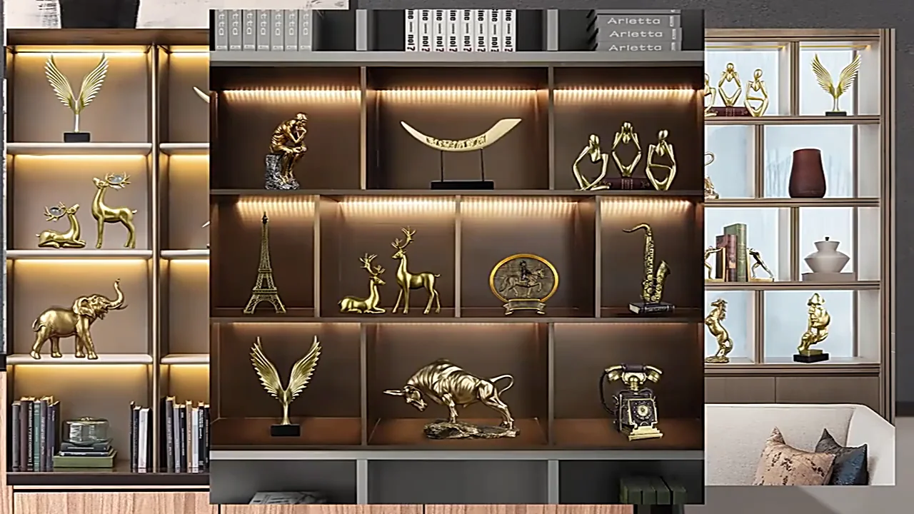 Nordic Modern Luxury Living Room Trinkets Creative Elephant Crafts ...