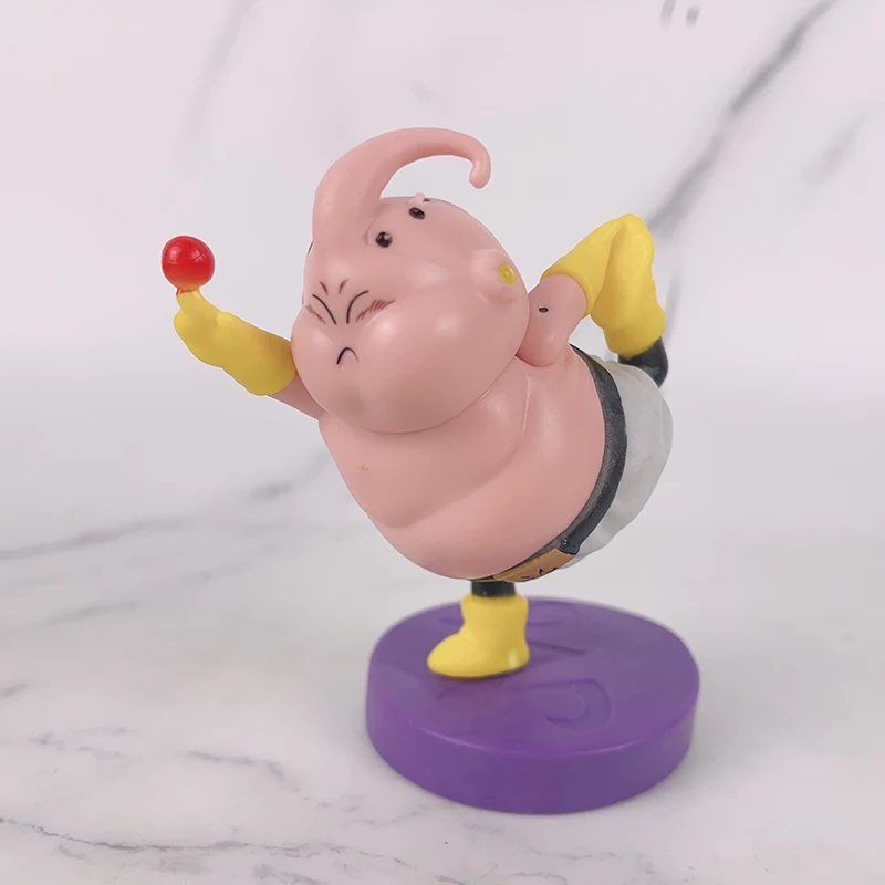 5 Styles Dbz Fitness Majin Buu Anime Action Toy Figures Model Pvc Doll ...