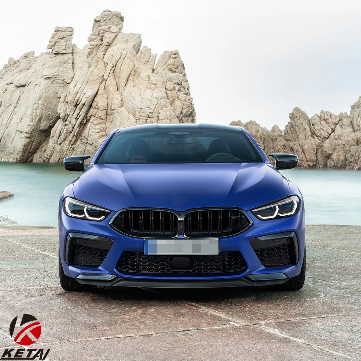 M8 Style Car Front Rear Bumper Grille Bmw G14 G15 8 Series Upgraded M8 ...