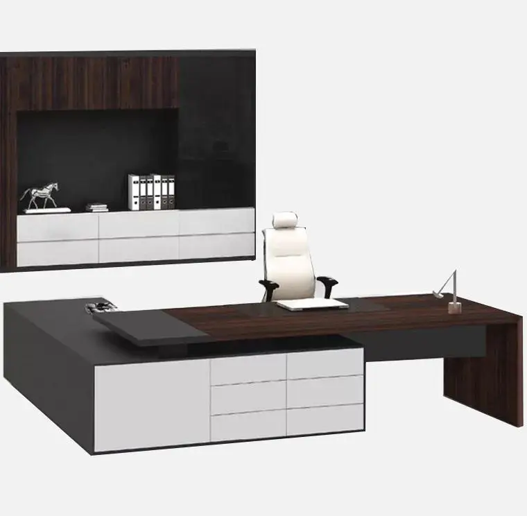 Customized Modern Workstation Wooden Melamine Executive Furniture ...