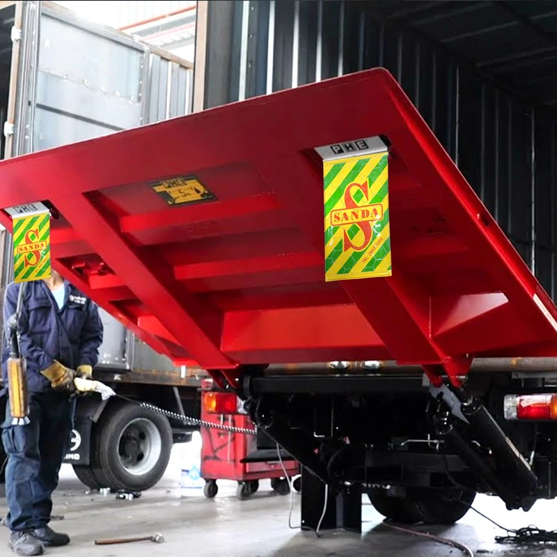 New Design Tail Lift Flag Reflective Vehicle Platform Flags Warning ...