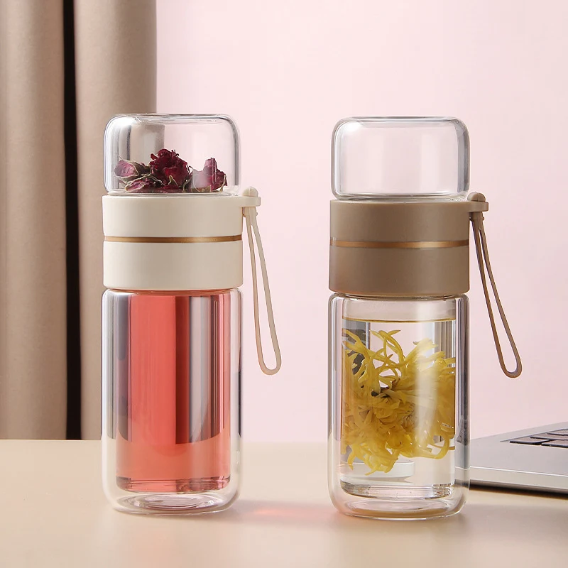 Herbal Tea Cup Teabloom All-Beverage Infusion Bottle – 14 Oz / 400 Ml ...