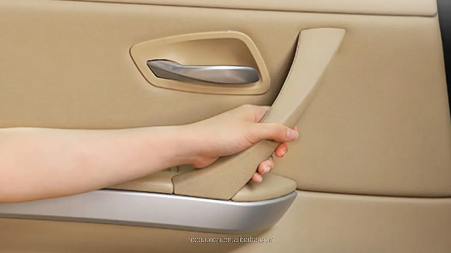 Car Inner Handle Interior Door Panel Pull Trim Armrest For Bmw 316 318 ...