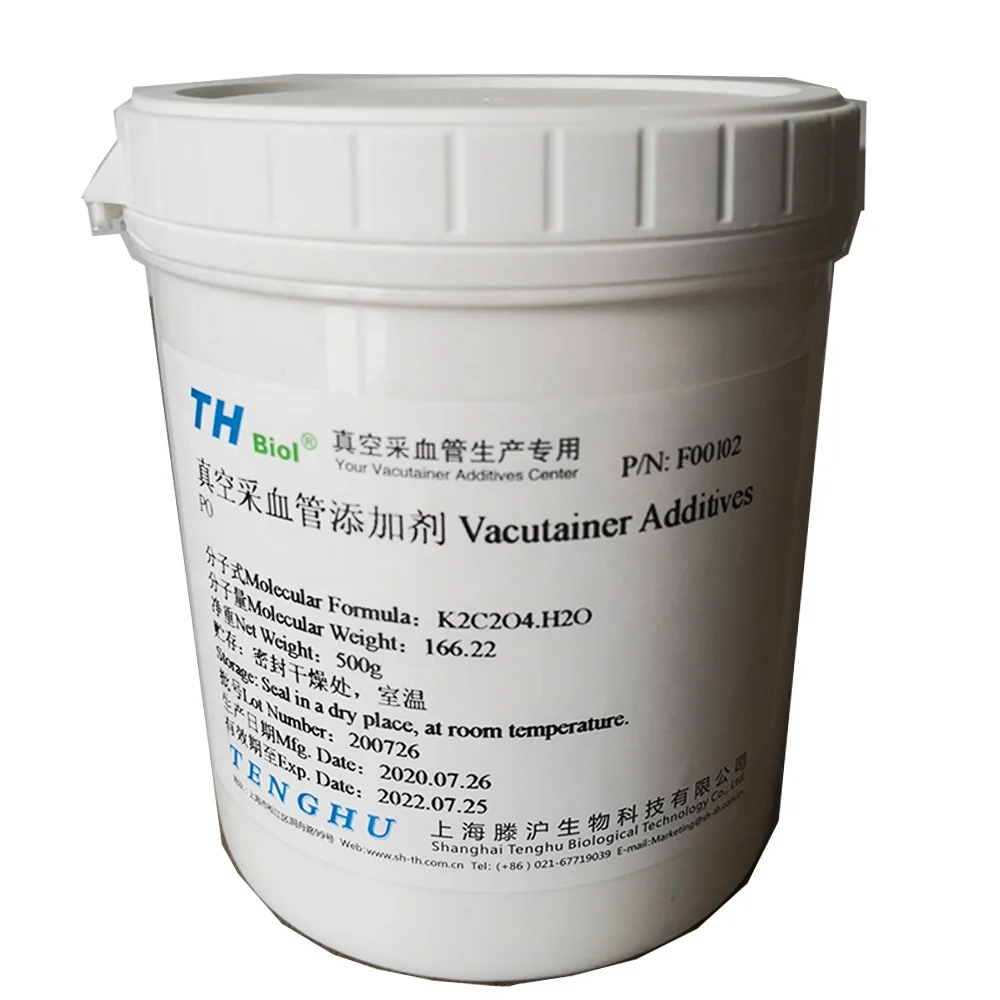 Anticoagulant Blood Collection Tubes with EDTA Additives