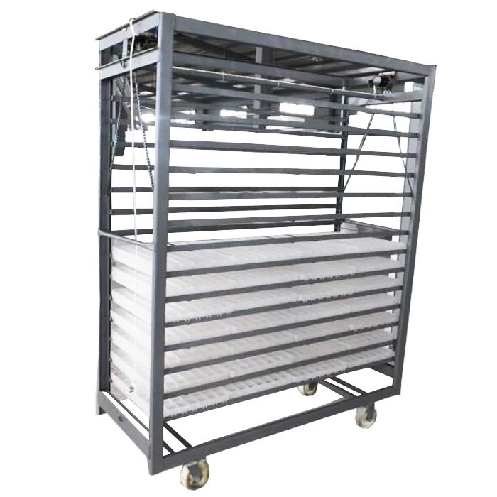 Factory Supplied Steel Material Incubator Trolley Racks(4 Egg Tray Per ...
