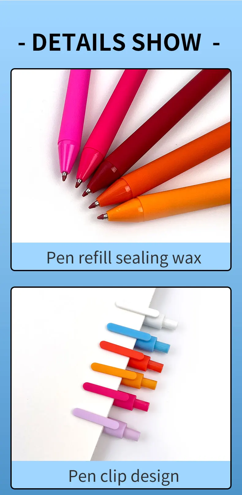 Cheap Multicolored Ballpoint Gel Pens - Perfect for Promotions