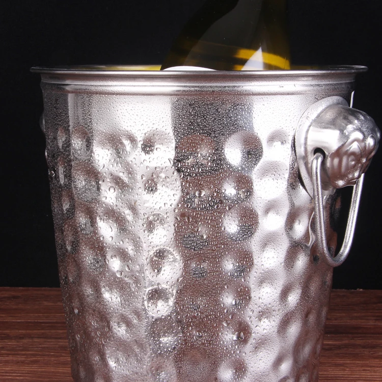 Wholesale Clear Stainless Steel Bar Ice Buckets High Quality Cheap ...
