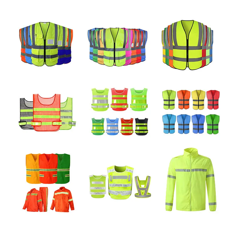 High Visibility Reflective Vests for Safety & Customization