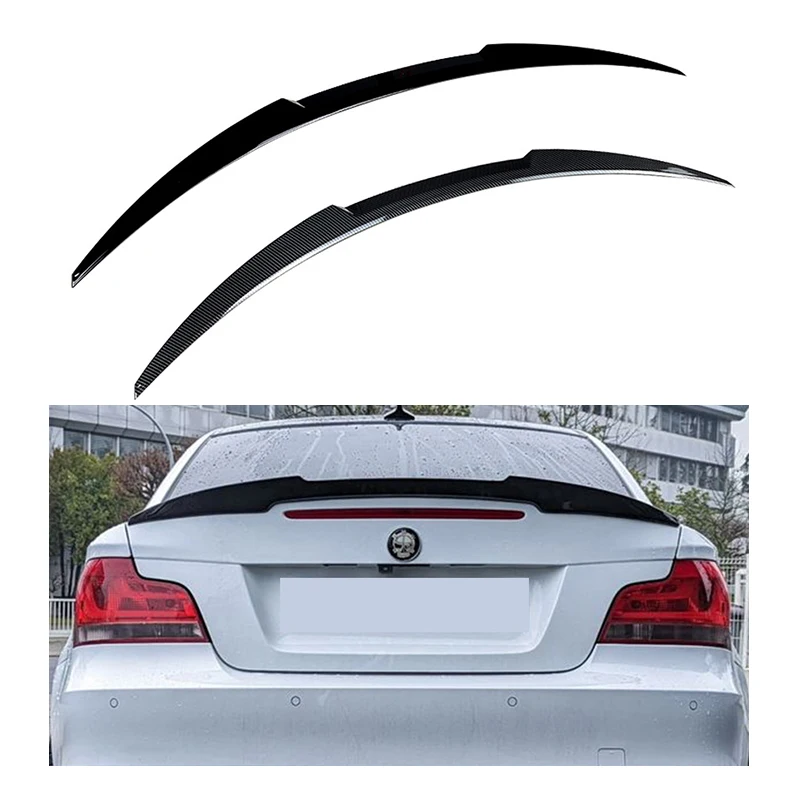 ABS fiber Body Kit Boot Spoiler For BMW E82 E88 Coupe 2005-2011 gloss ...