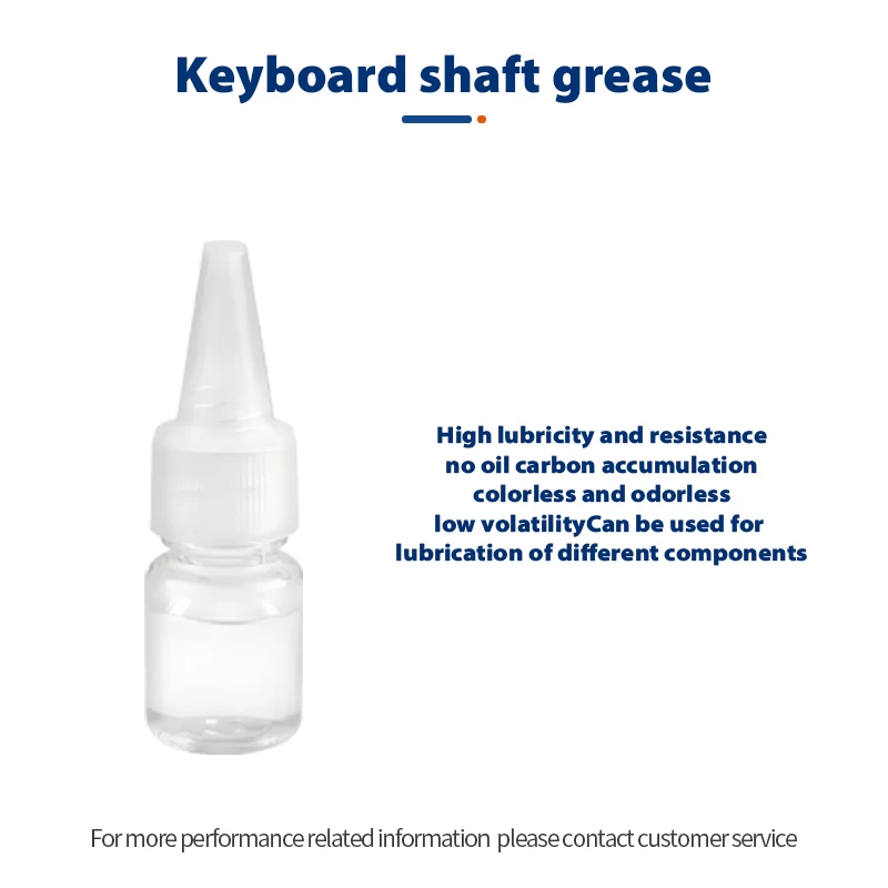 Small 30g White Mechanical Keyboard Lubricant Rust-Proof Oil ...