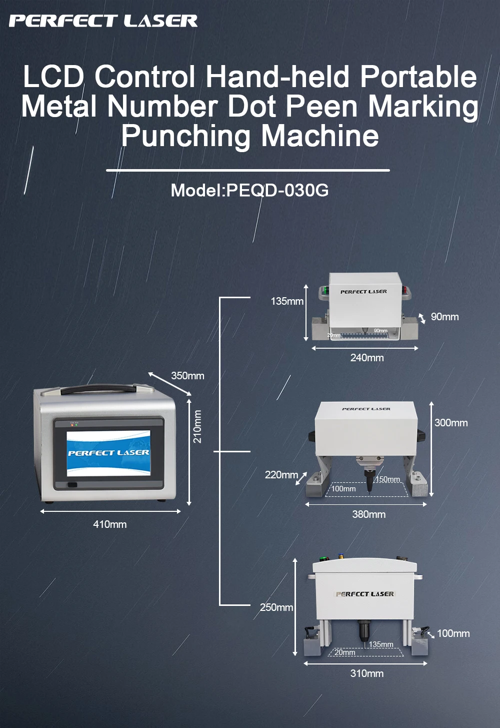 Chassis Engine Code VIN Number Steel Dot Peen Pin Metal Matrix ...