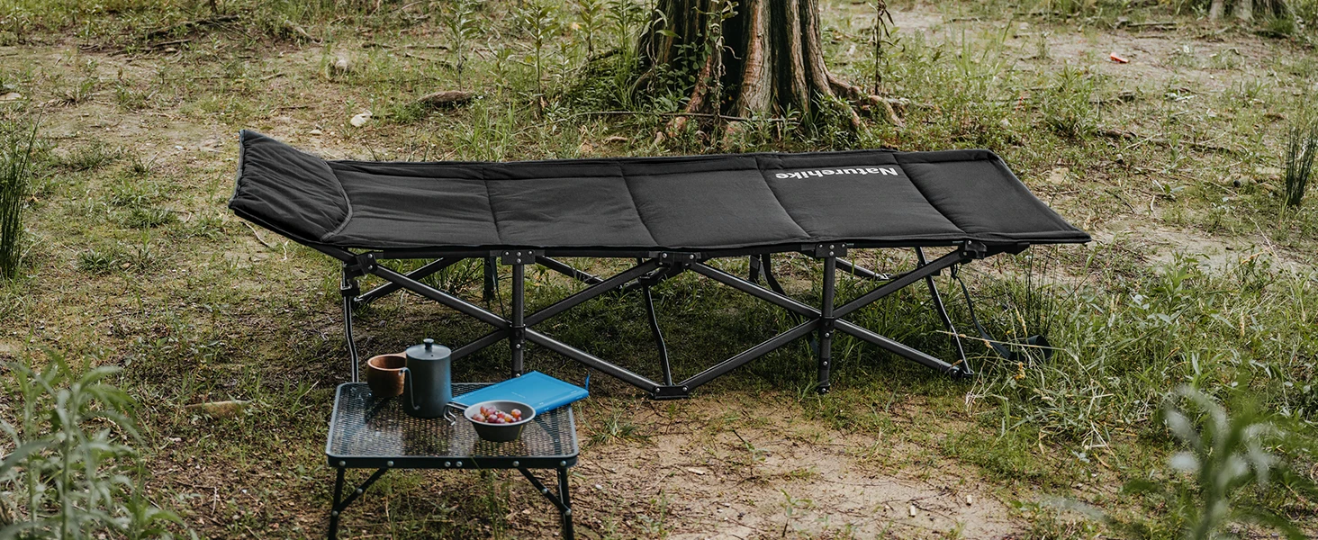 Naturehike Portable Folding Cot - Ultralight Camping Bed for Outdoor ...