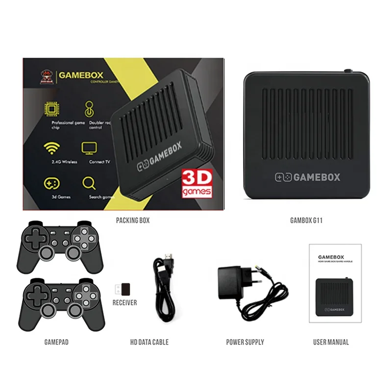 Unique Design Amlogic S905x3 Dual System Retro Video Game Box G11 ...