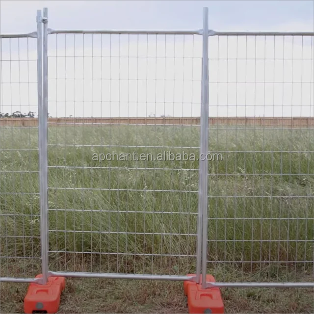 Black Recycled Rubber Block Temporary Fencing for Sports Construction ...